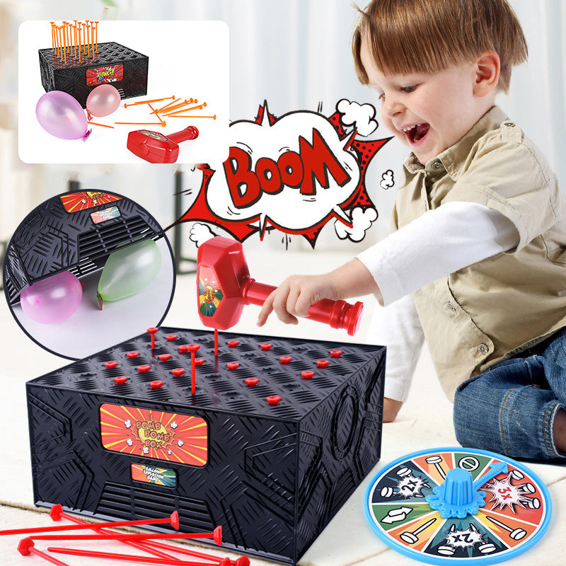 Knock Box Blast Ballon Partyspielzeug – comdaliy
